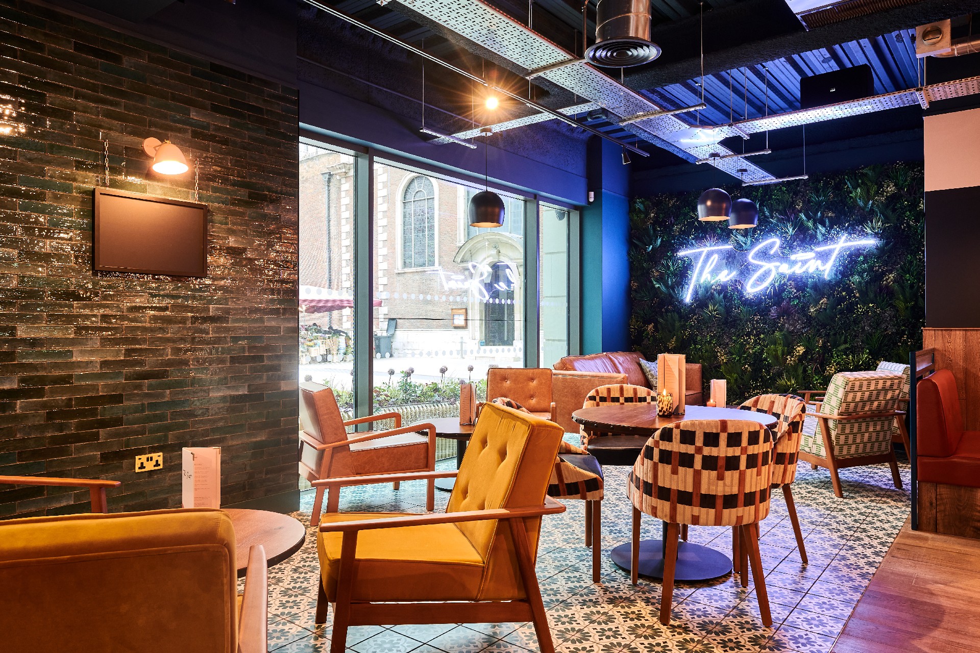 Menus | The Saint, Bow Lane